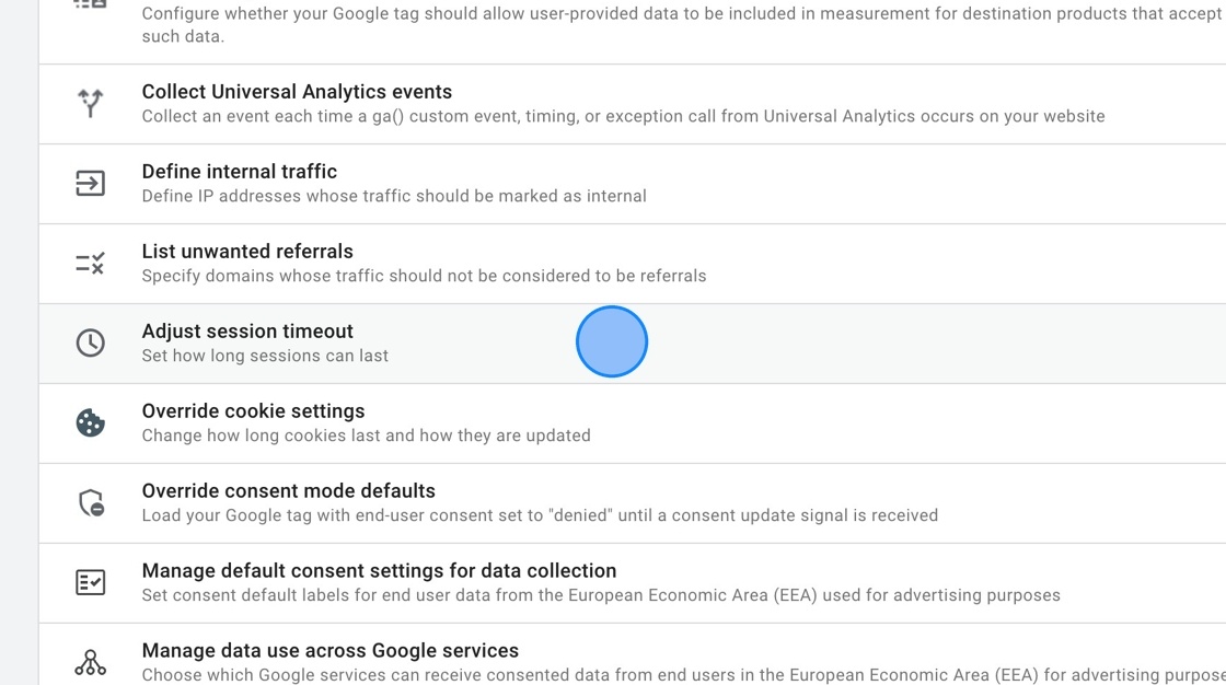 How to configure Google Analytics 4 data collection